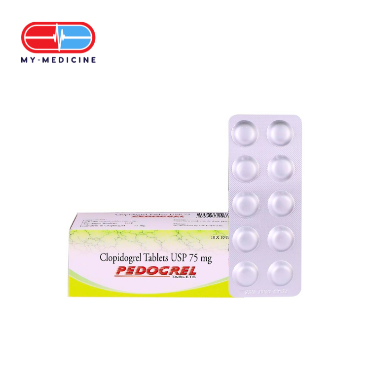 Pedogrel 75mg | My-Medicine: Myanmar Online Pharmacy Store
