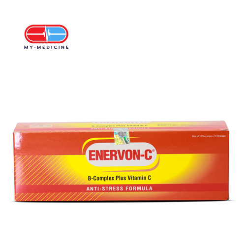 Enervon-C (10 Tablets) | My-Medicine: Myanmar Online Pharmacy Store
