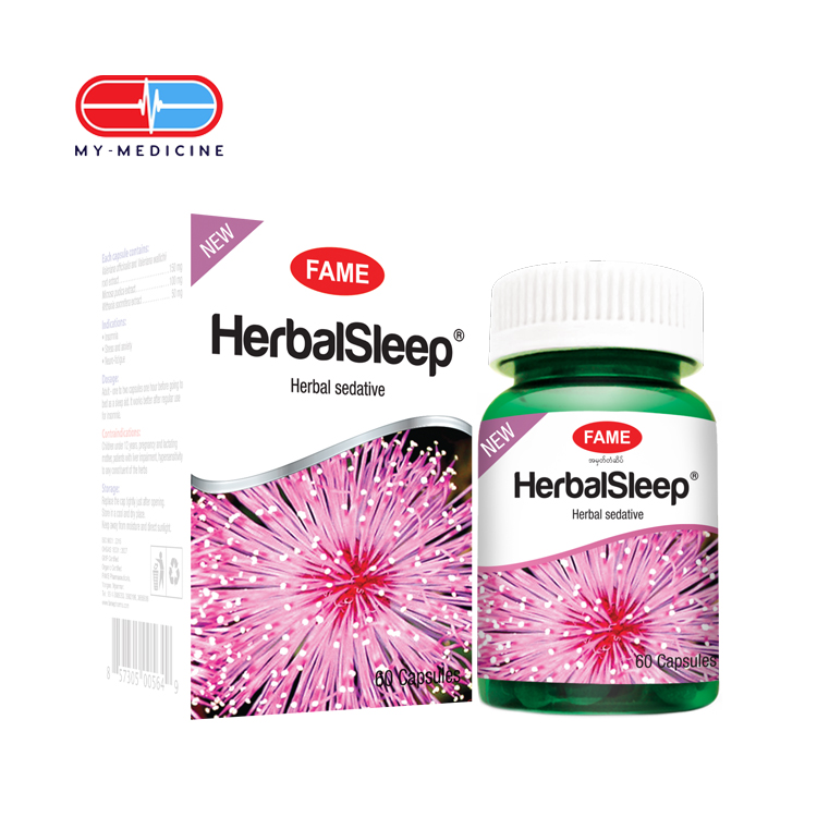 Fame Herbal Sleep | My-Medicine: Myanmar Online Pharmacy Store